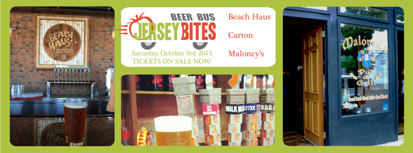 Jersey Bites Beer Bus Tour: It's Real and It's Here!